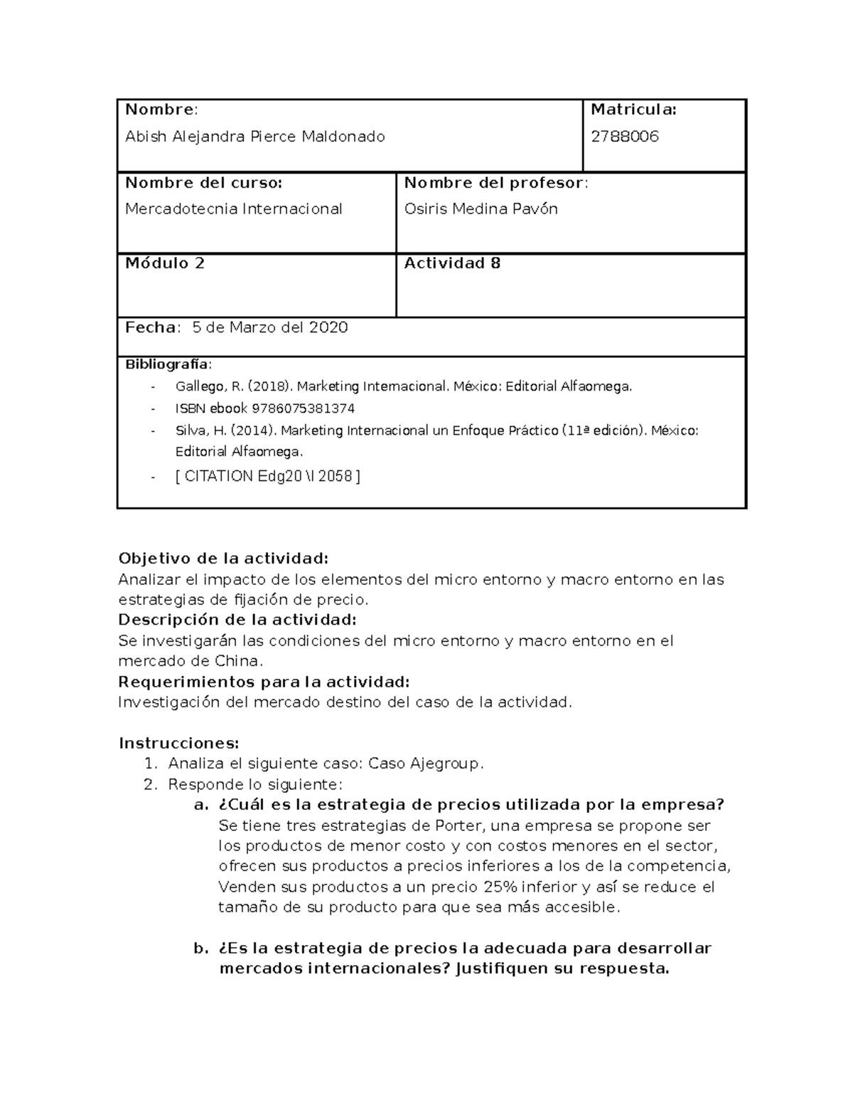 Act8mercainternacional - Nombre : Abish Alejandra Pierce Maldonado ...