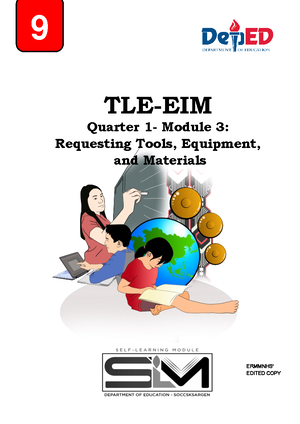 EIM 9 Module 1 - ELECTRICITY - 1 ELECTRICAL INSTALLATION AND MAINTENANCE GRADE 10 Department of ...