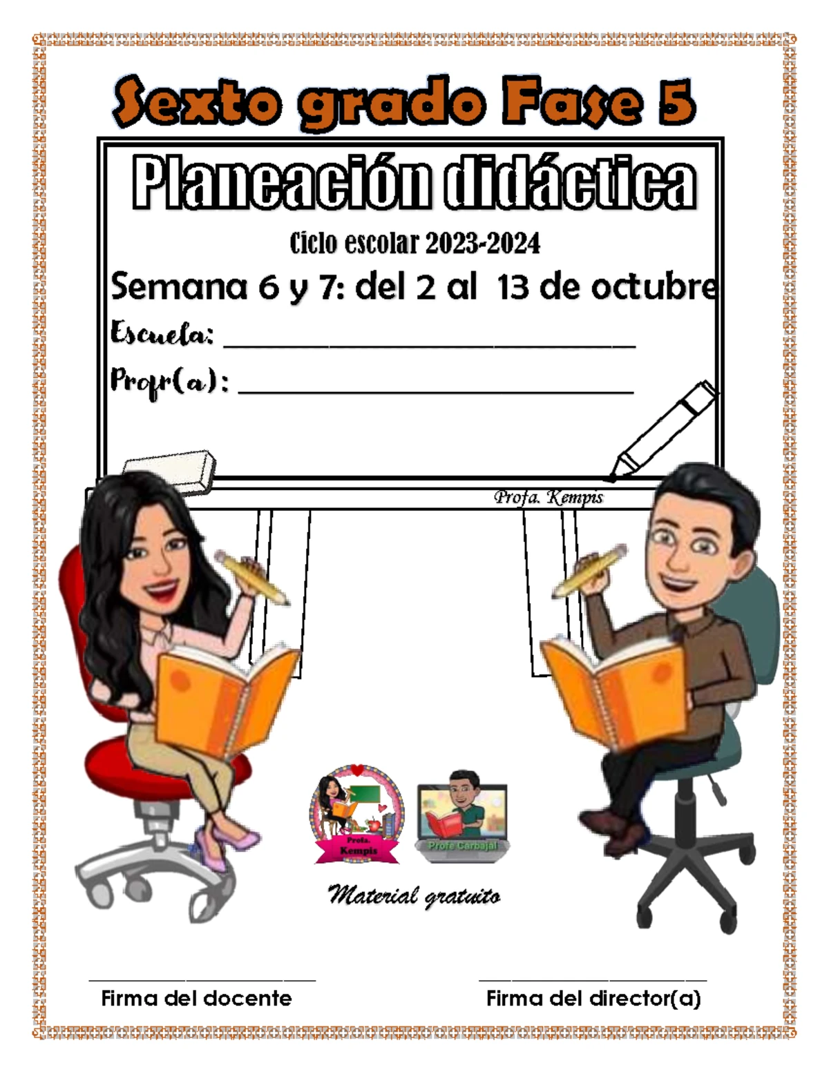 4° s6y 7 Cuadernillo de actividades (anexos) Profa Kempis-1 - Anexos ...