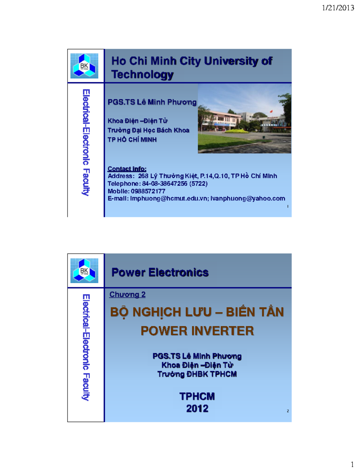 C6 Power Inverter Lecture Notes by PGS.TS Lê Minh Phương - Studocu