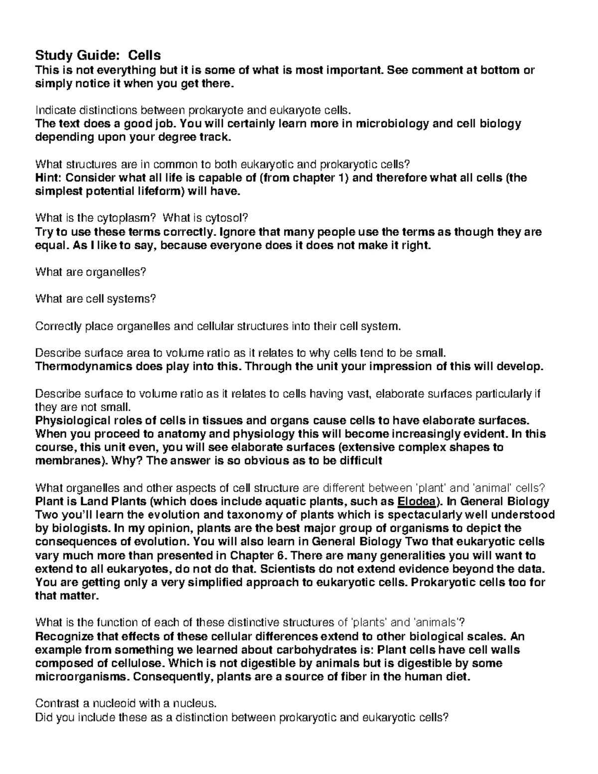 BIO101L Mitosis Part 1 - classwork - Exercise 1 Observation of Mitosis ...