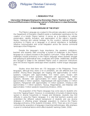 DLP in English Those and These - Detailed Lesson Plan in English II I ...