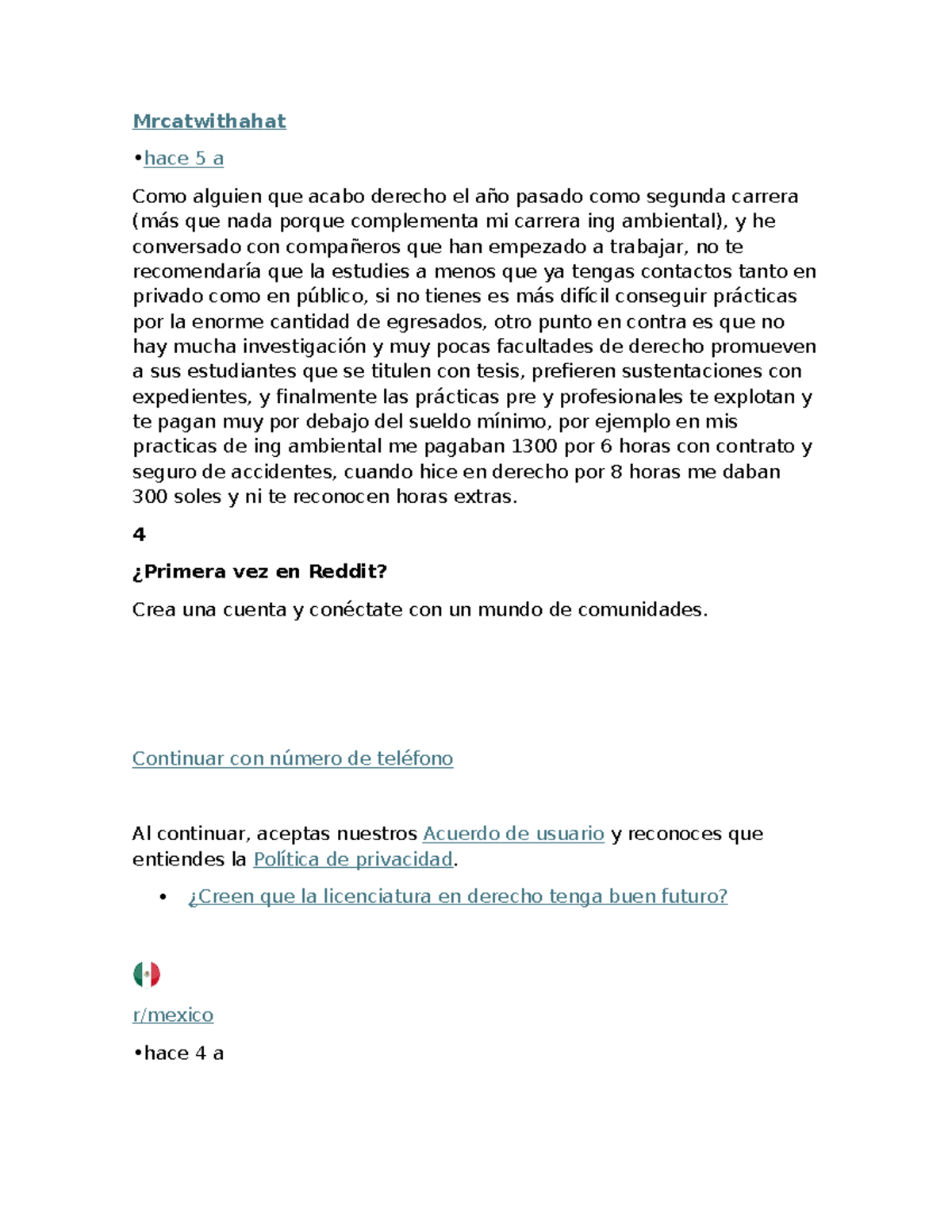 Mrcatwithahat - Reflexiones sobre Estudiar Derecho en Perú - Studocu