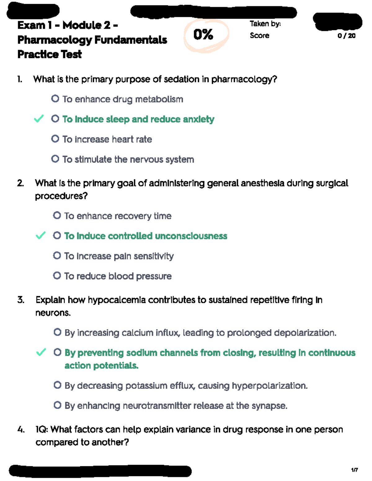 Exam 1 Study Guide for Pharmacology Fundamentals - Studocu