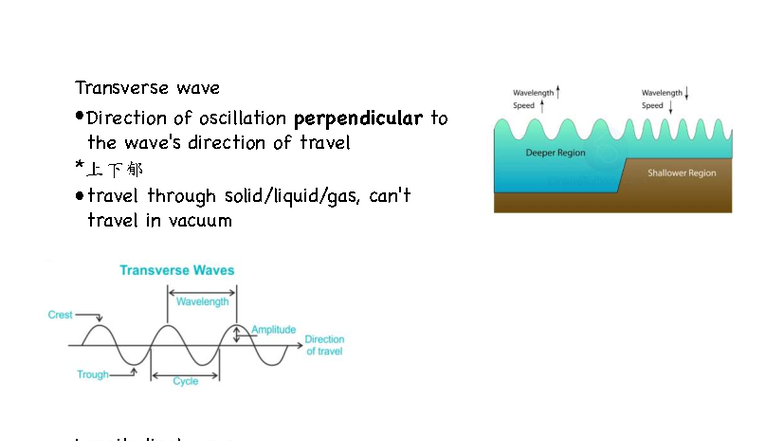 Wave Properties and Behavior: Understanding Transverse and Longitudinal ...