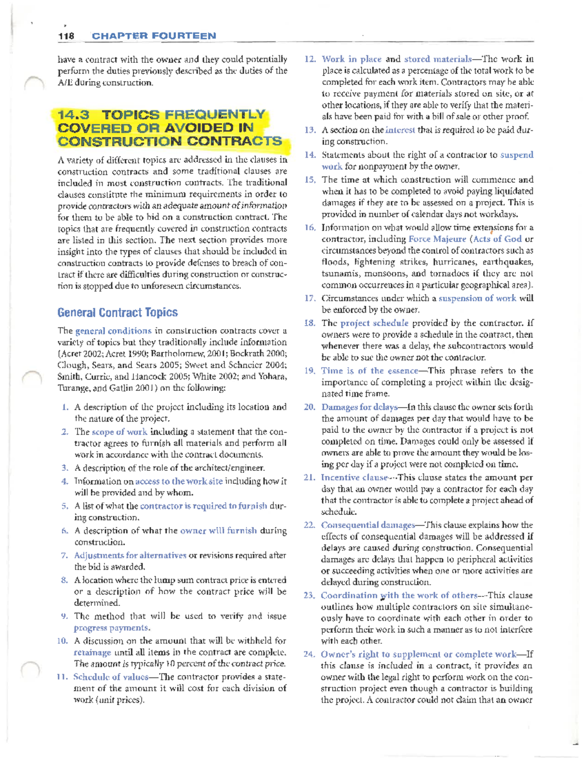 Construction Contract Clauses (118): Breach, Damages, and Remedies ...