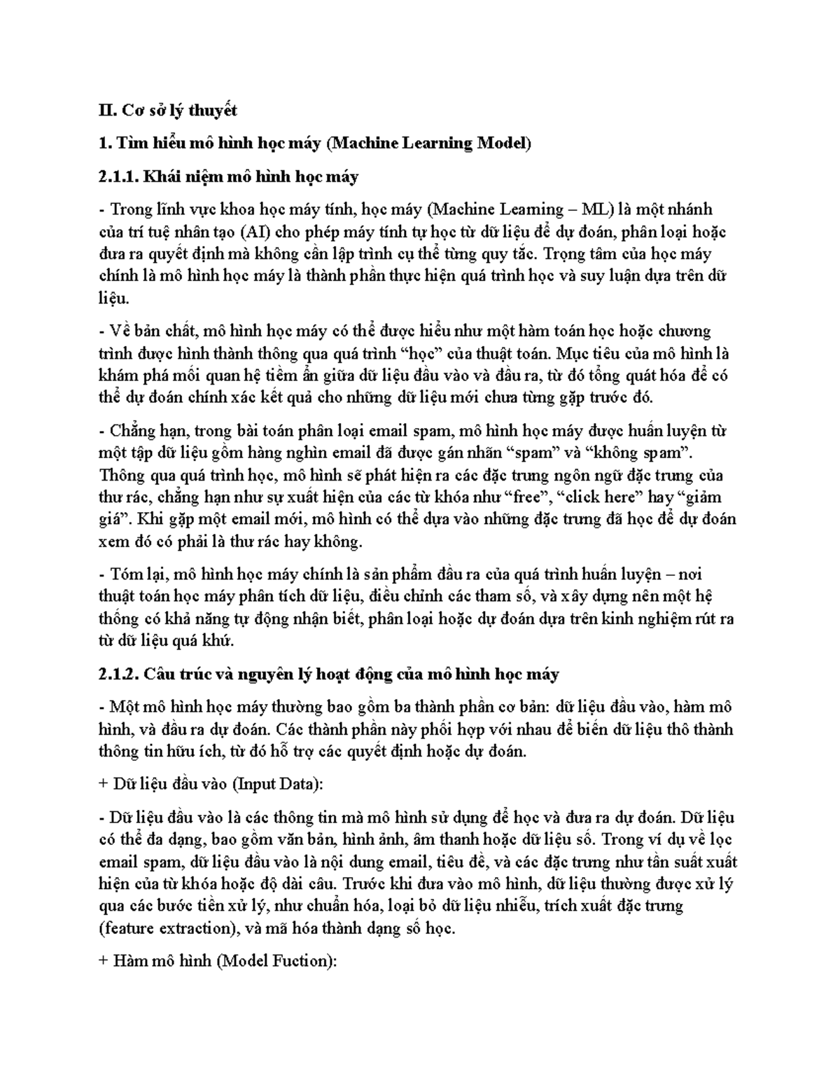 Tổng quan về SVM trong phân loại email spam - ML 101 - Studocu