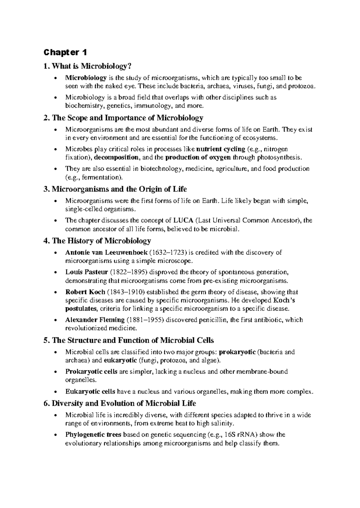 Chapter 1: Introduction to Microbiology - Brock Biology 16th Edition ...