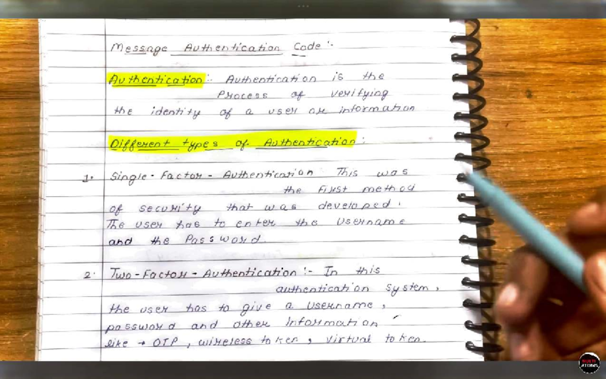 Unit 03 Cryptography Message Authentication Codes Explained Studocu
