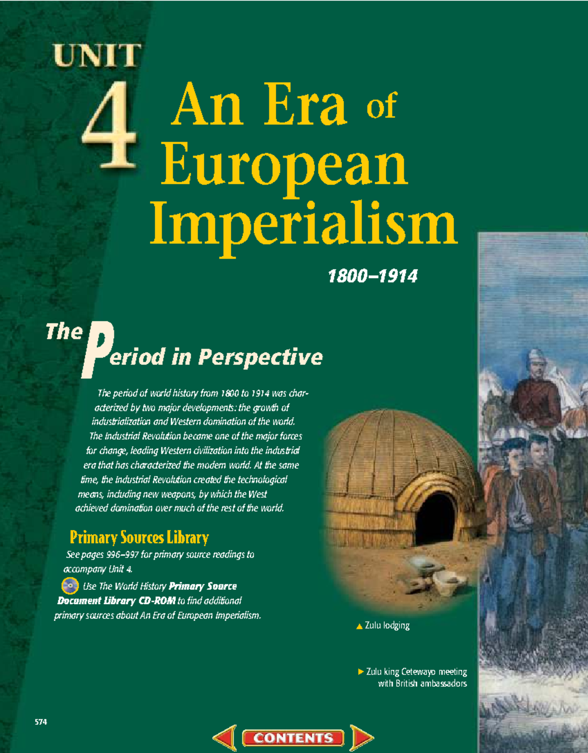 Unit 4: An Era of European Imperialism - Industrialization ...