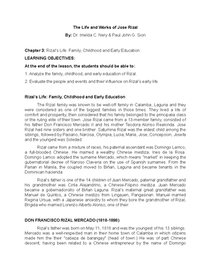 ANG Buhay NI Rizal SA Dapitan - ANG BUHAY NI RIZAL SA DAPITAN Noong ...