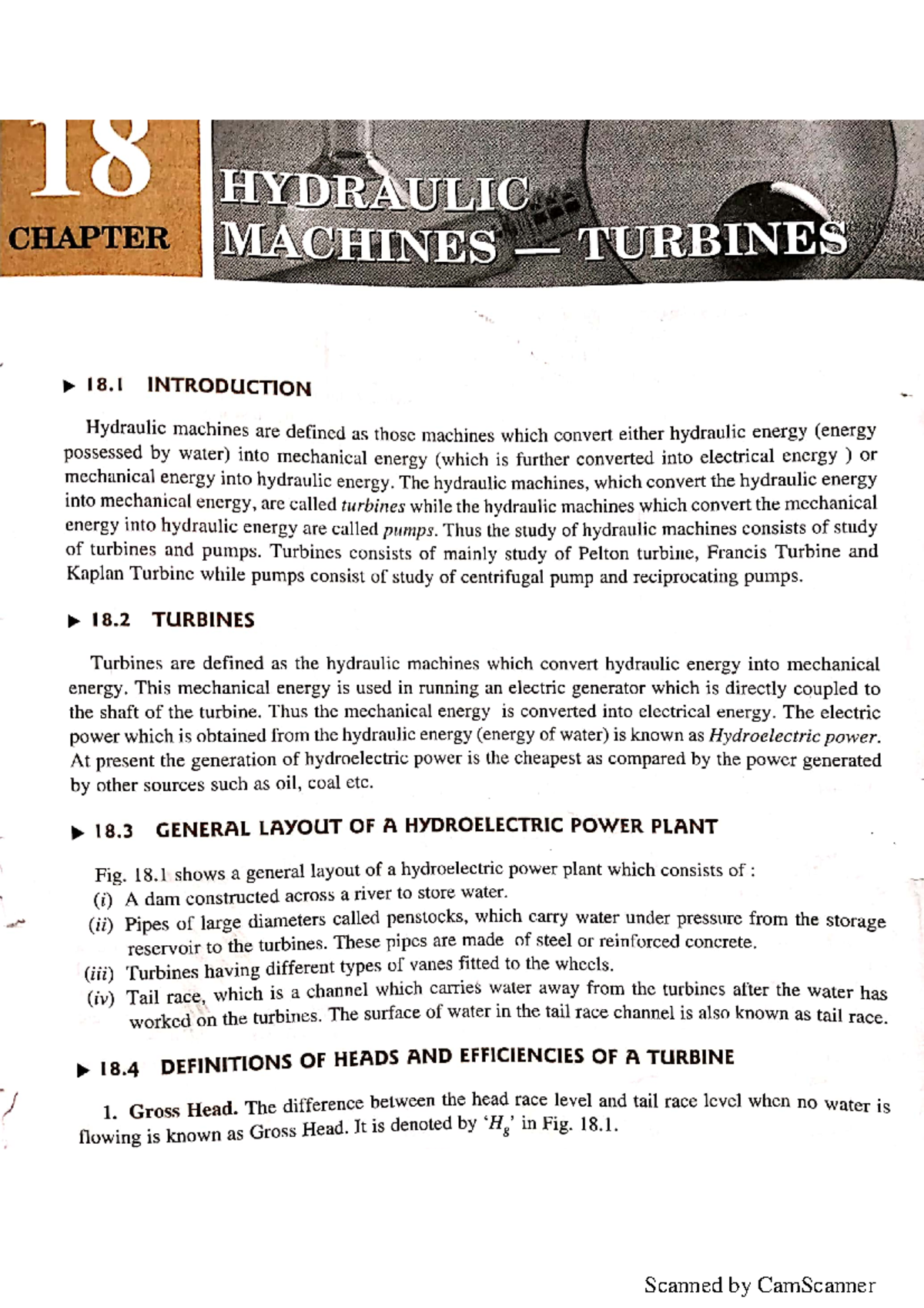 Hydraulics machine scanned - Basic Mechanical Engineering - Studocu