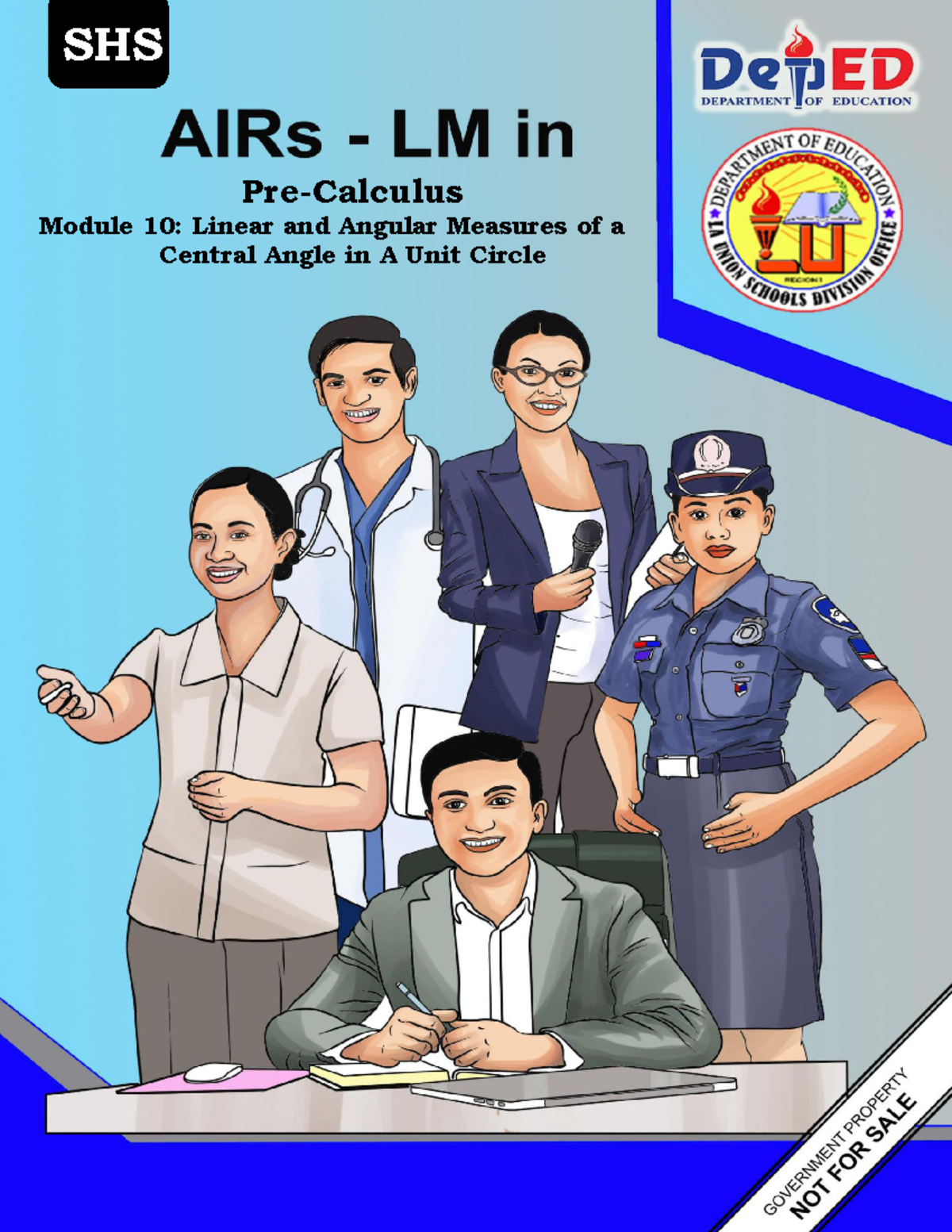 Precalculus Q2 Module 10: Unit Circle & Central Angle Measures - Studocu