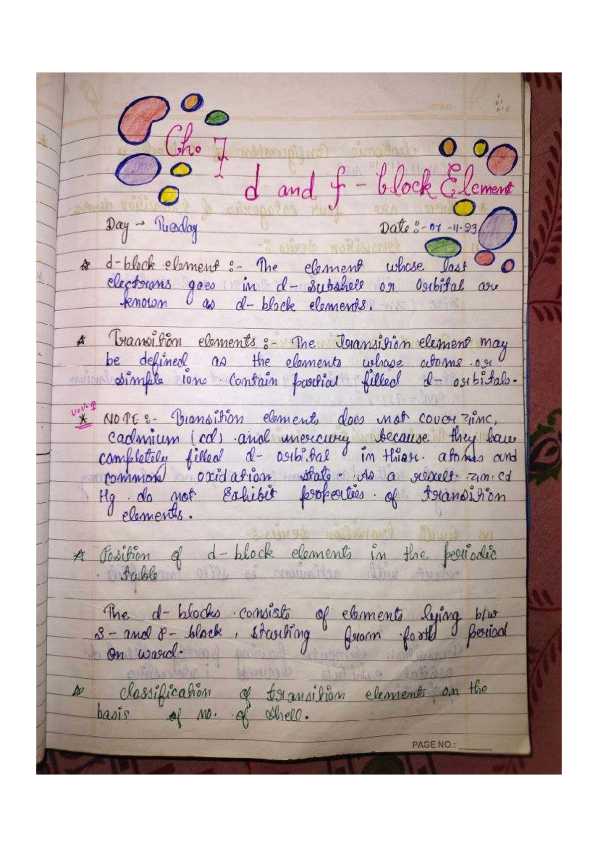 STAO 7: Transition Elements and Their Properties Overview - Studocu