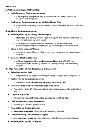 Antas ng Pagbasa - Antas Primarya (Elementary) 2. Antas Inspeksiyonal ...