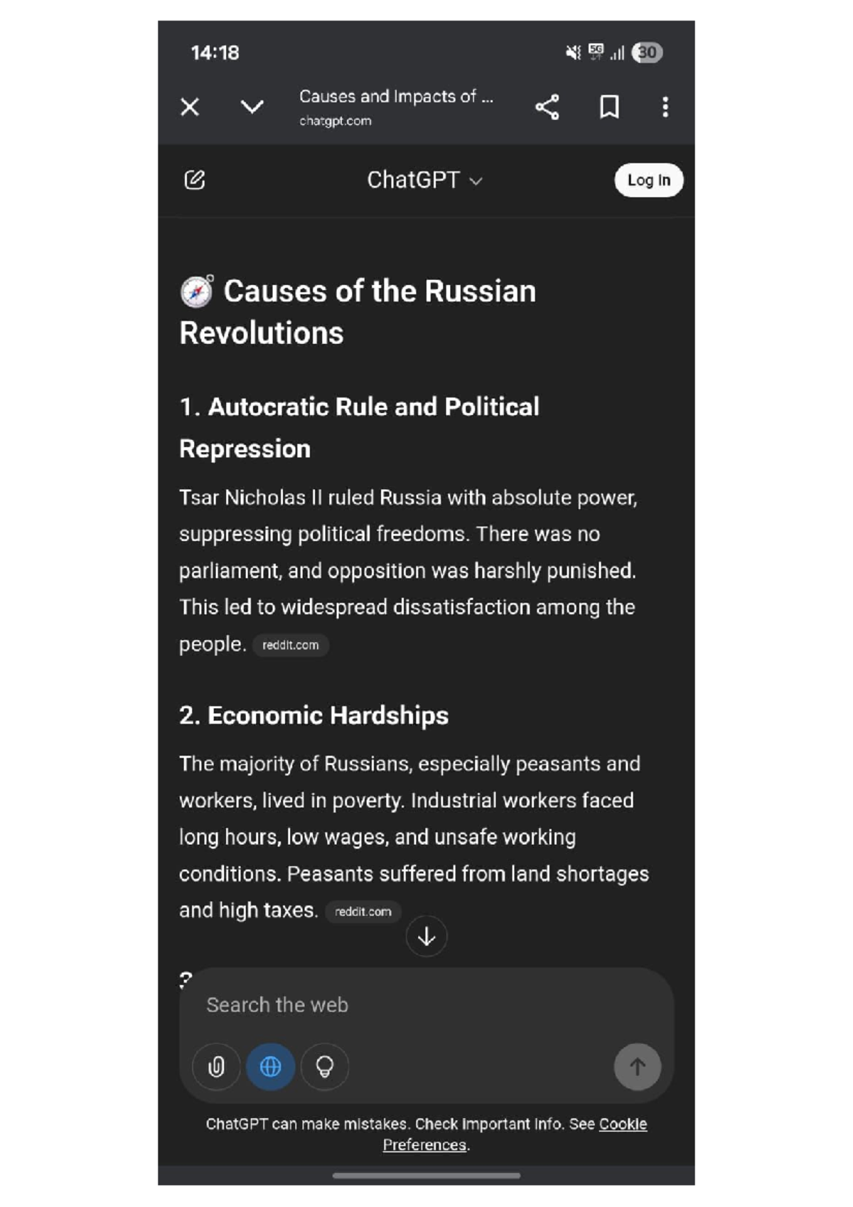 Russian Revolution - Causes and Impacts Notes for Exam Prep - Studocu
