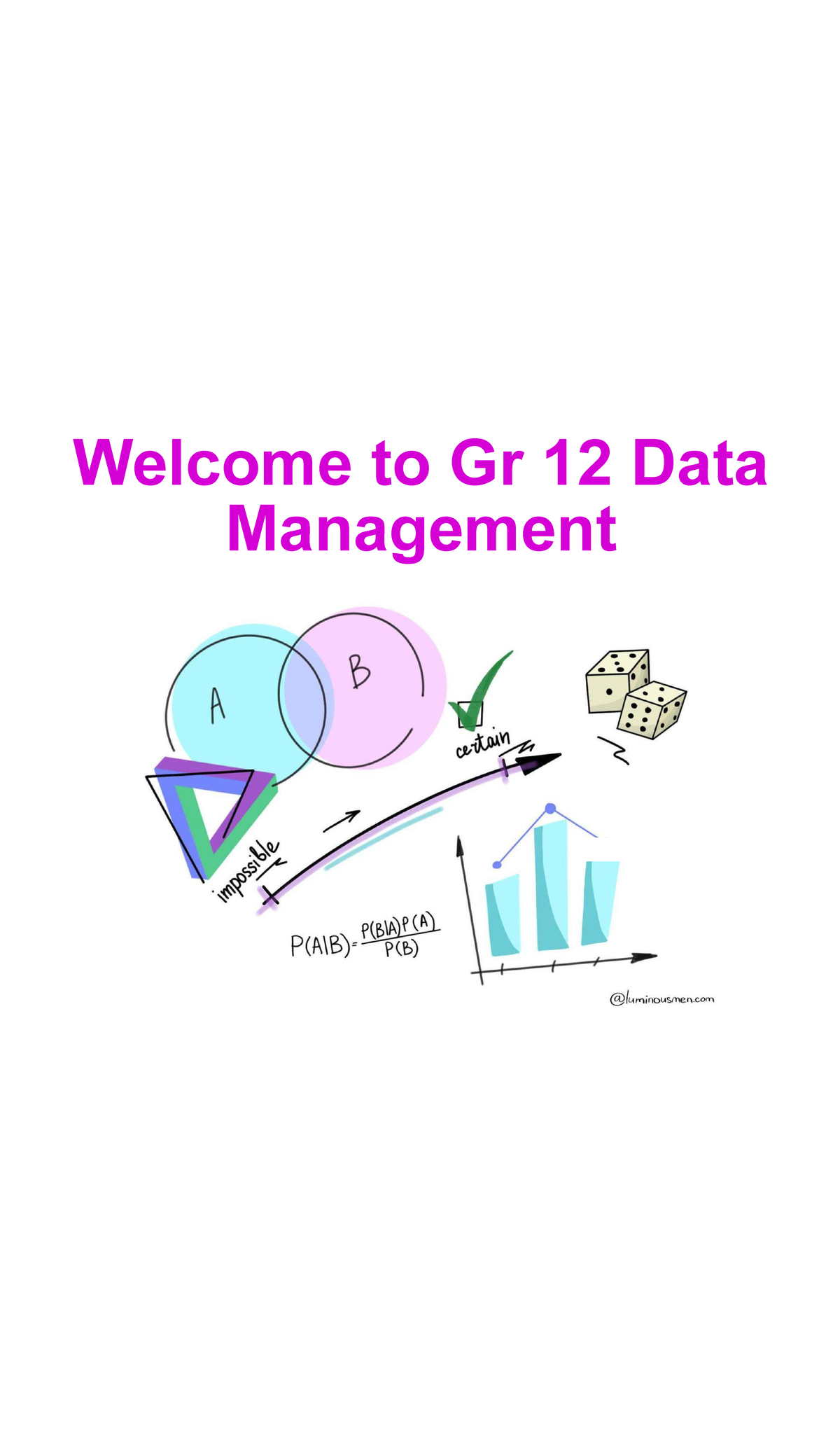 Gr 12 Data Management: Theoretical Probability Overview - Studocu