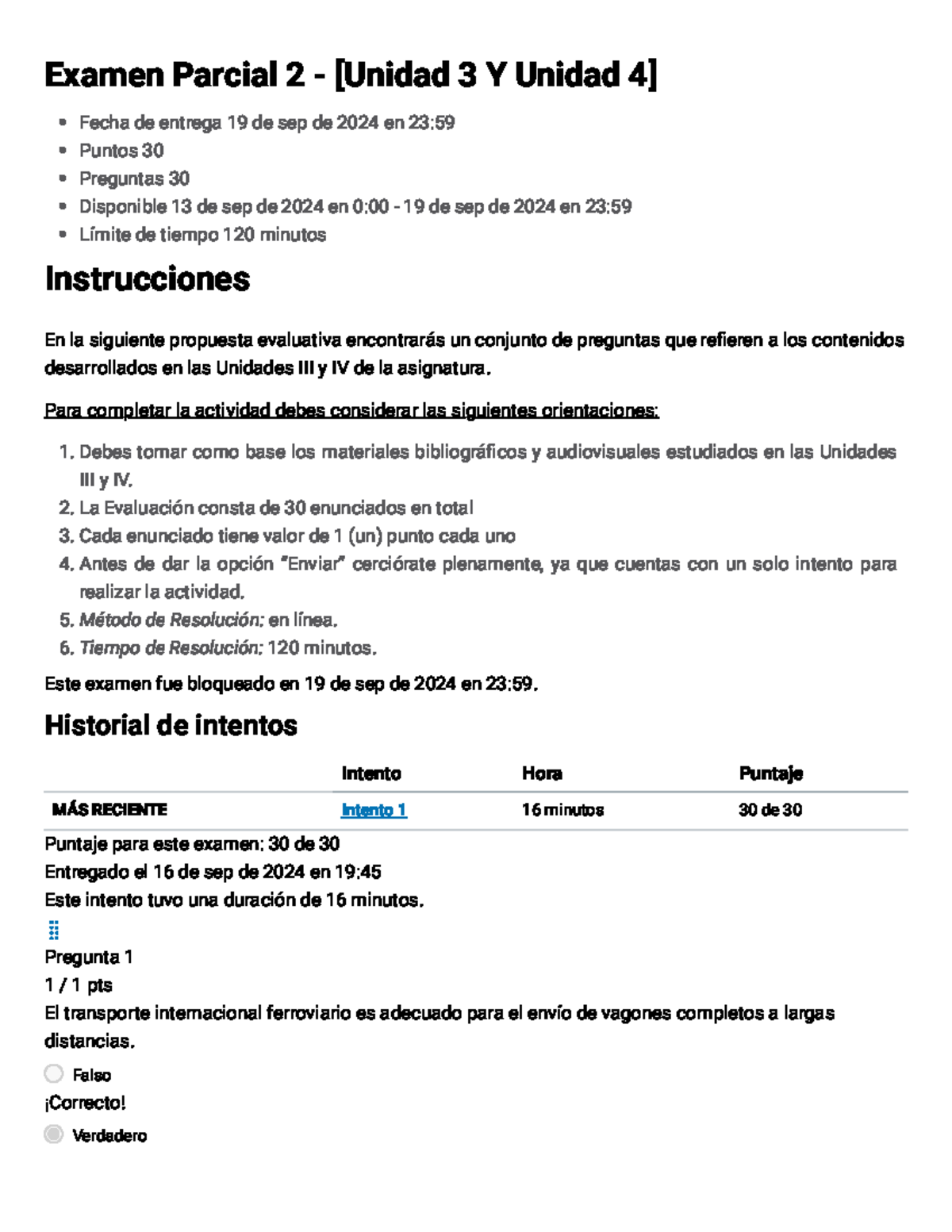 Examen Parcial 2 - [Unidad 3 Y Unidad 4] Incoterms - Examen Parcial 2 - [Unidad 3 Y Unidad 4 ...