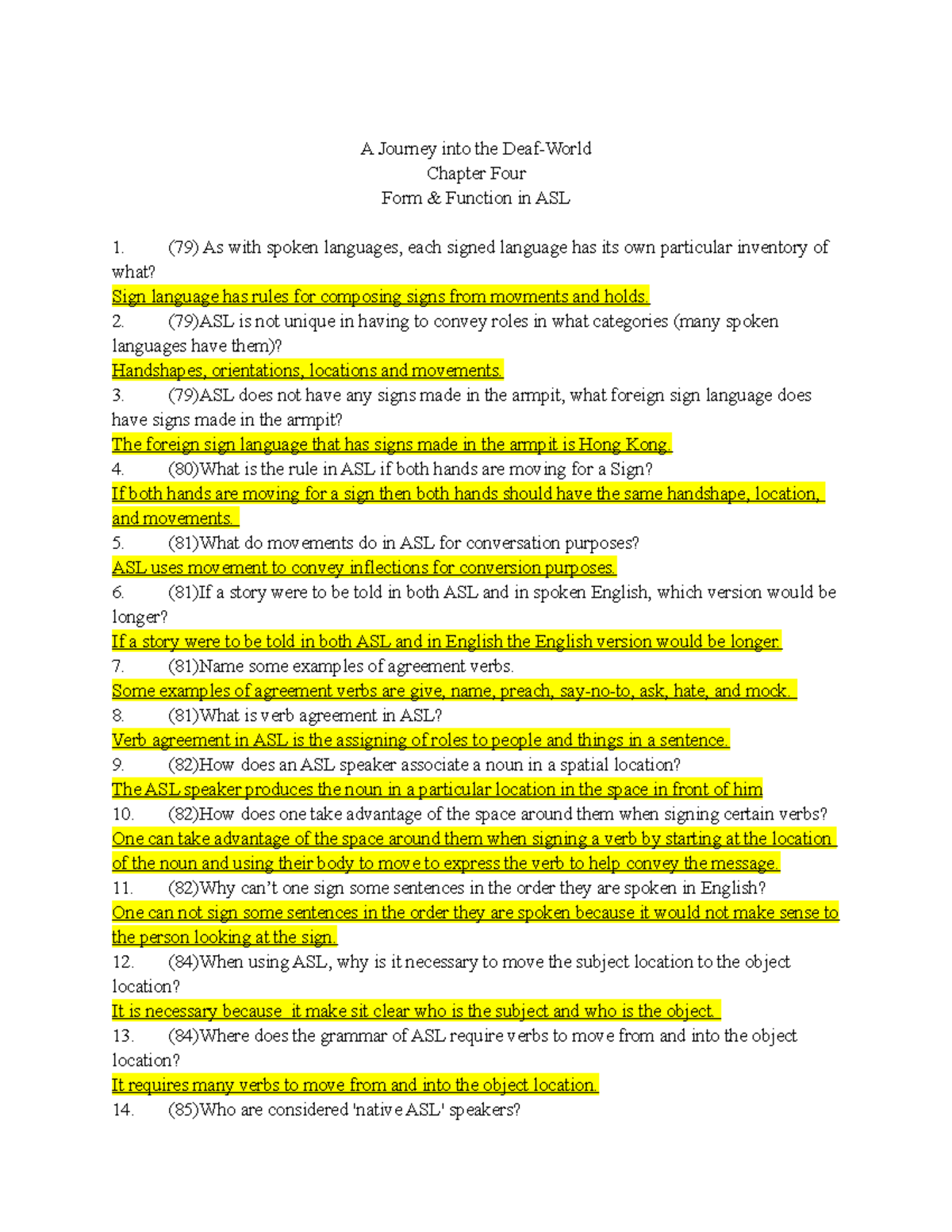 Copy of Chapter 4 ASL Deaf Culture - A Journey into the Deaf-World ...