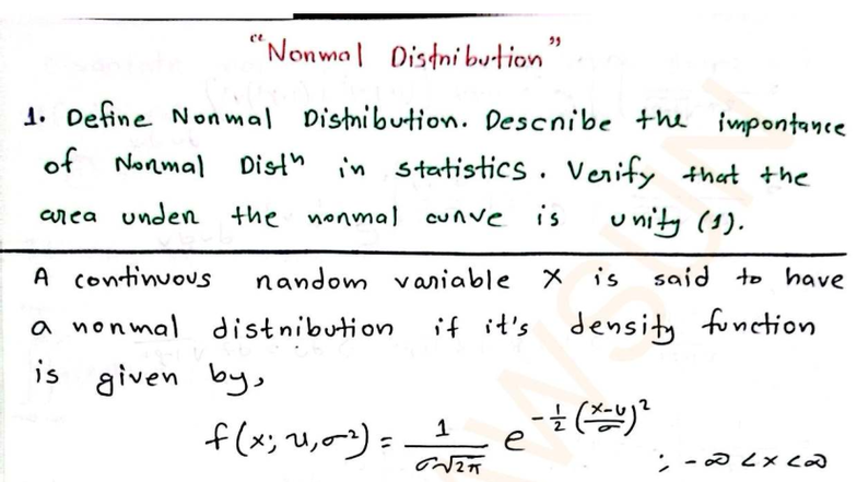 Probability Distribution: Normal & Uniform Distributions (STAT 101 ...