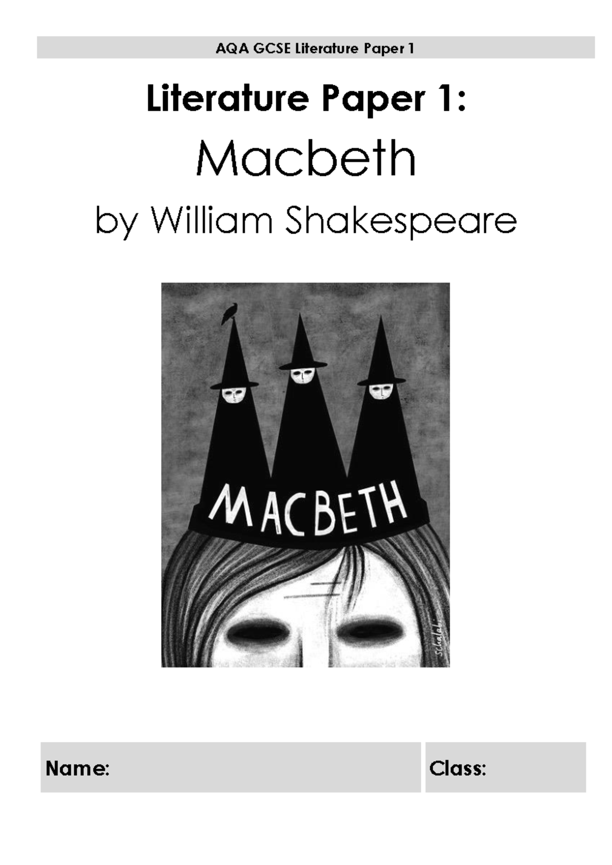 AQA GCSE Literature: Macbeth Study Pack for Revision and Exam Prep ...