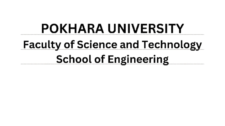 Pokhara University BE Engineering Drawing Tutorial Sheets - Final Exam ...