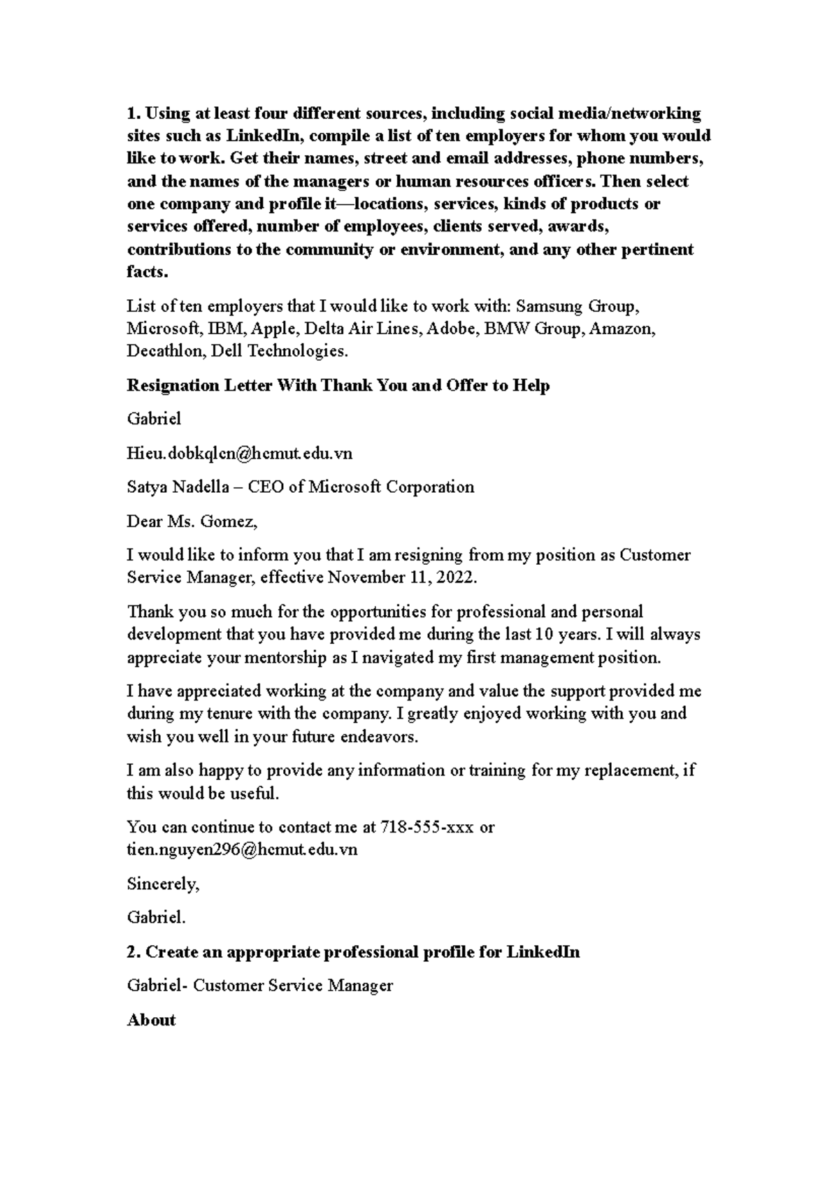 Group Barbie CC01 Chapter 7-Summary Claire - Using at least four ...