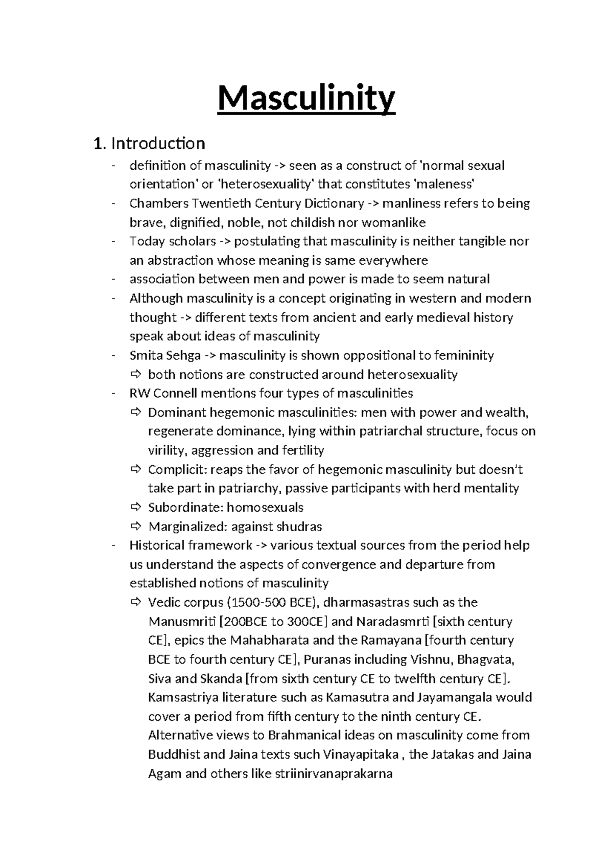 Masculinity in Gender History: Constructs and Ancient Texts Analysis ...