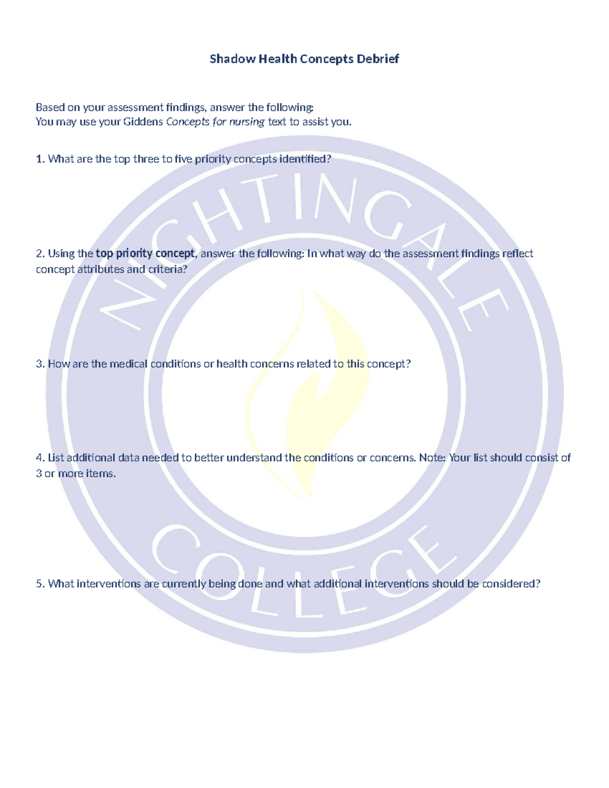 Shadow Health Concepts Debrief on Infection: Key Insights and ...