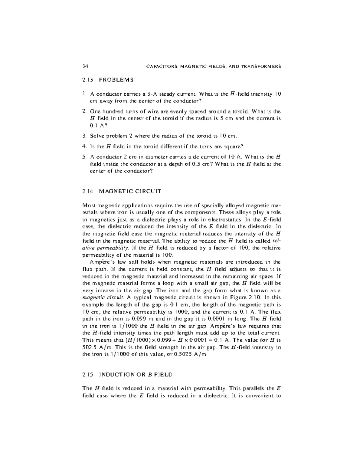 Electronics P4: Capacitors, Magnetic Fields, and Transformers Exams ...