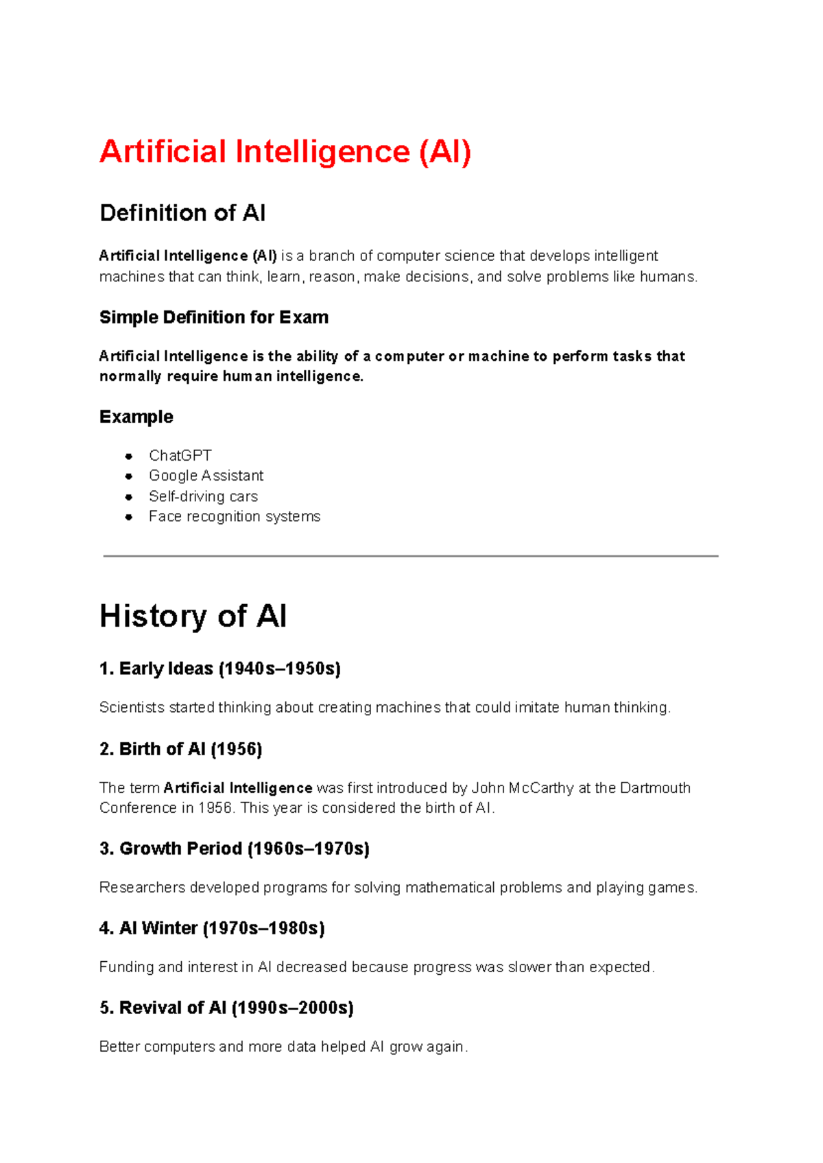 AI Introduction: Understanding Artificial Intelligence Concepts and ...