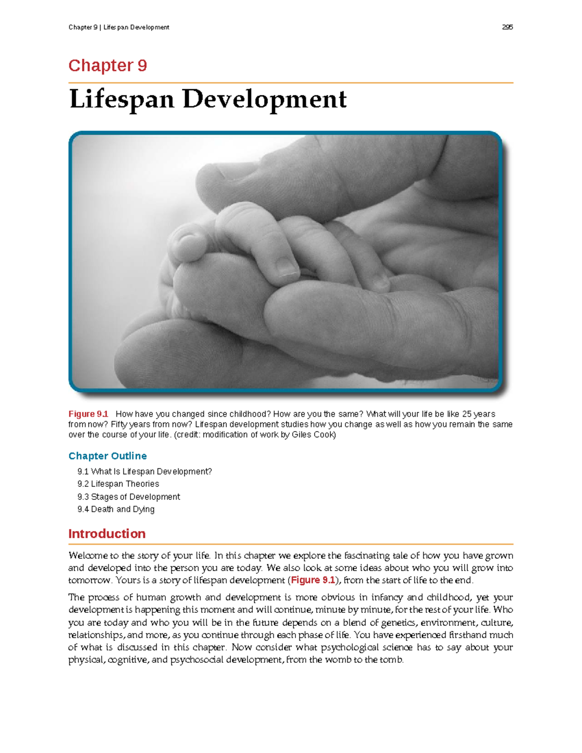 Lifespan Development Psychology CH9: Key Theories & Concepts Overview ...