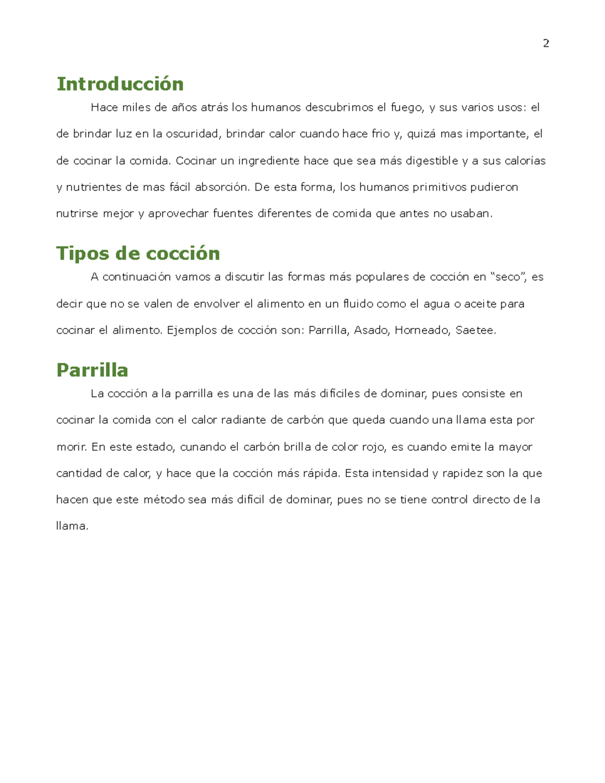 V4 Ejercicio 3: Métodos de Cocción y su Importancia en la Alimentación ...