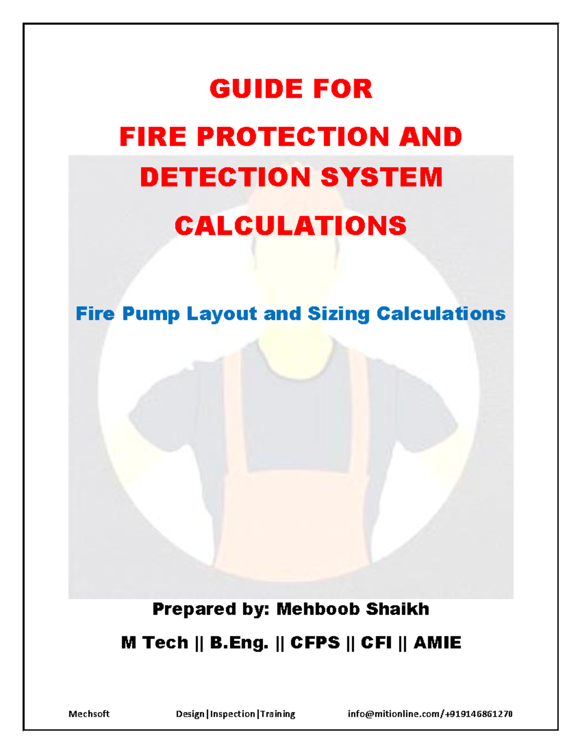 11 NFPA 20 Fire Pump Layout & Sizing Calculations Guide - Studocu