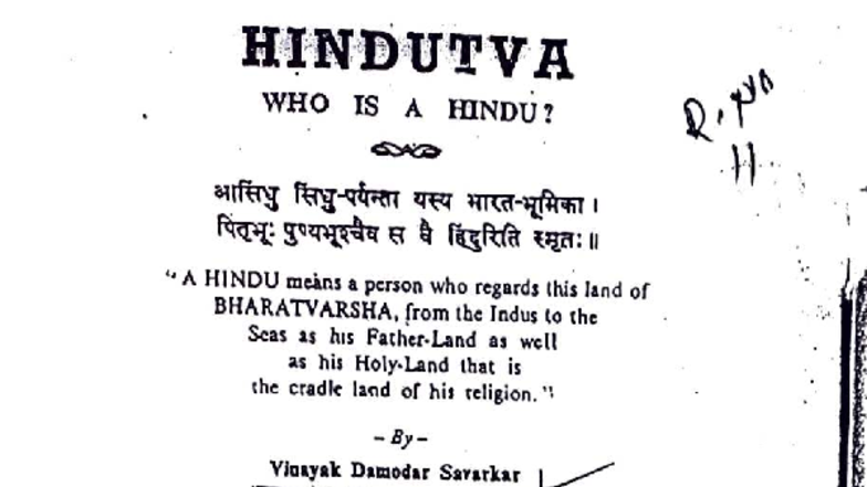 Essentials of Hindutva: Understanding Hindu Identity and Culture - Studocu