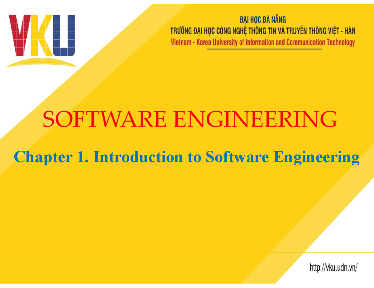 SE Chapter 1: Introduction to Software Engineering Concepts and Ethics - Studocu