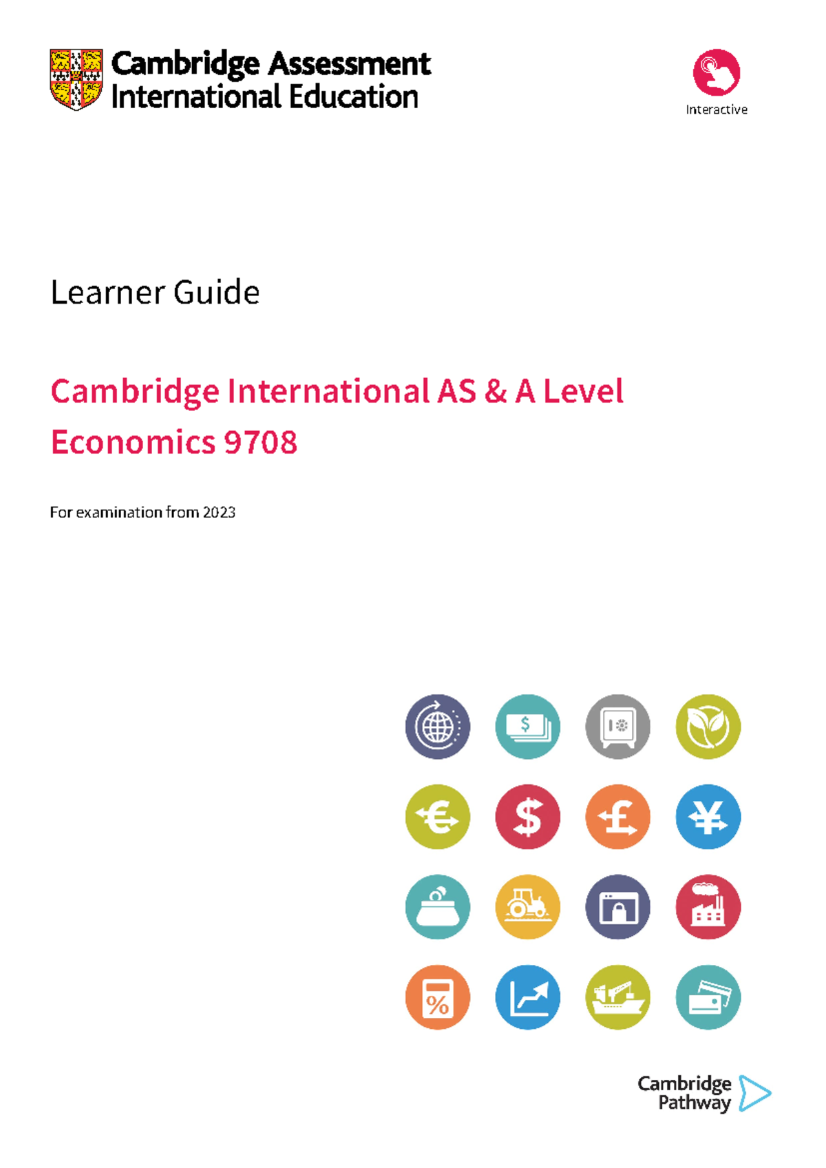 Cambridge International AS & A Level Economics 9708 Learner Guide 2023 ...