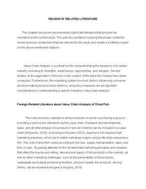 RRL-financial - RESEARCH - CHAPTER 2 REVIEW OF RELATED LITERATURE This ...