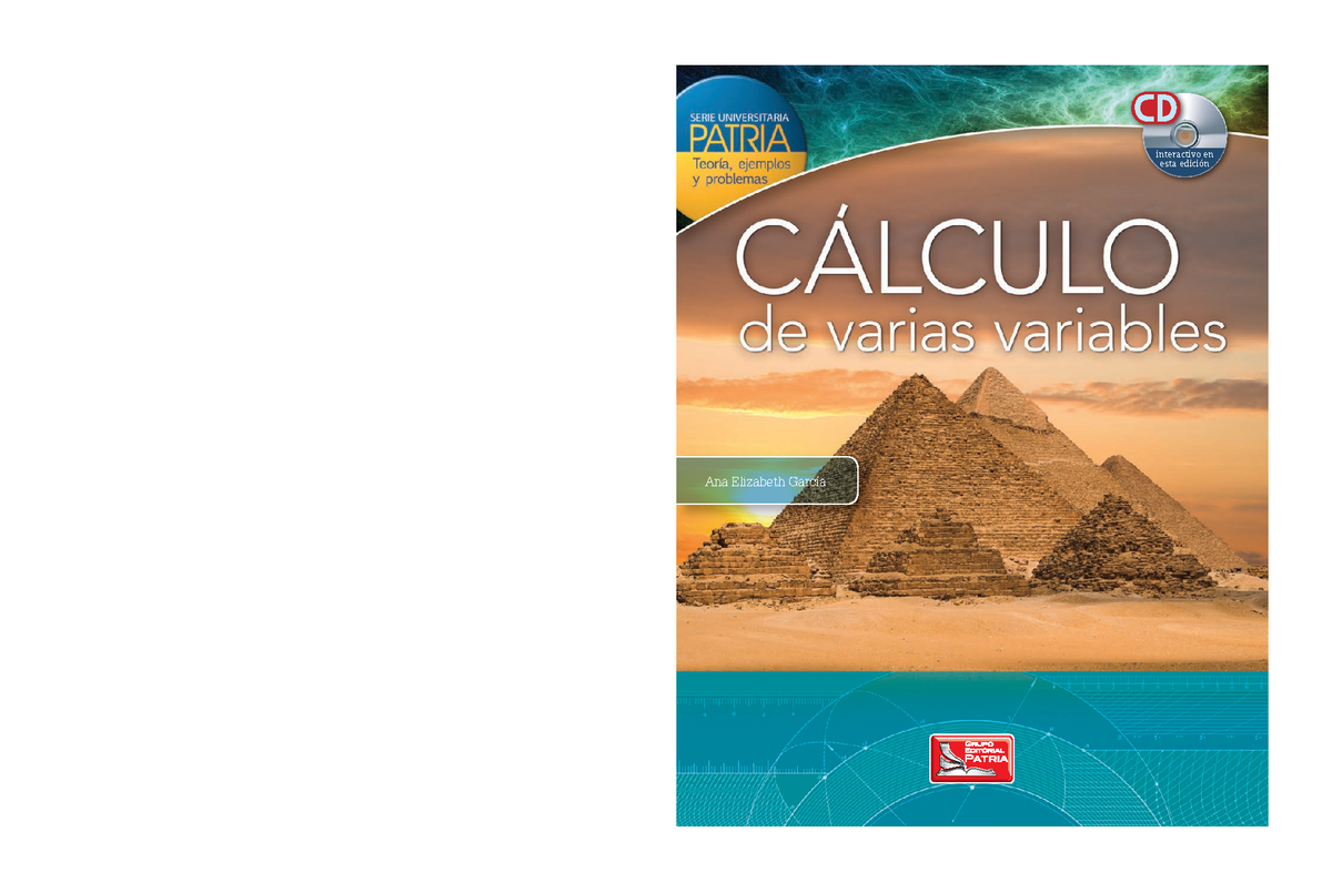 Cálculo de varias variables - Ana Elizabeth García Hernández ...