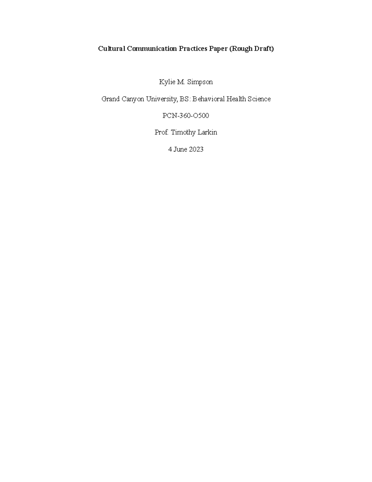 Cultural Communication Practices Proposal: Insights on Mexican ...