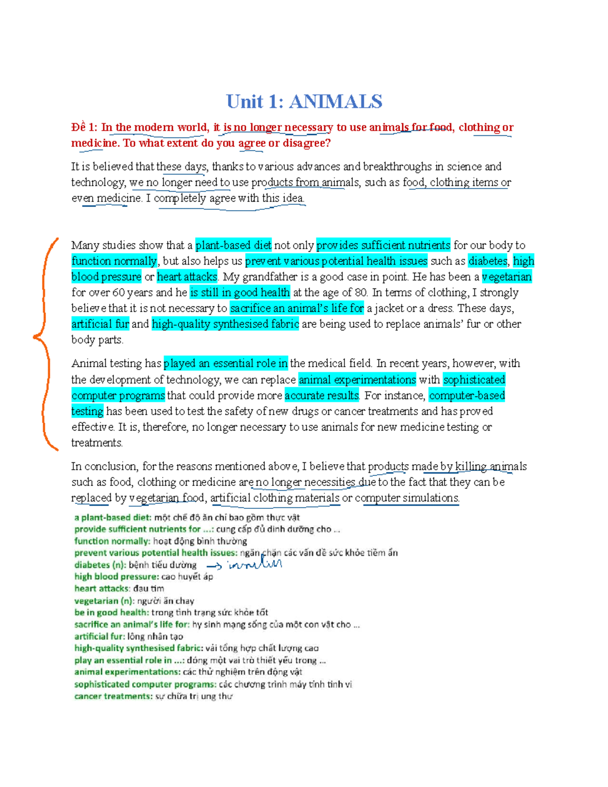 Final Exam: Writing - Essay Cuối Kỳ - Studocu