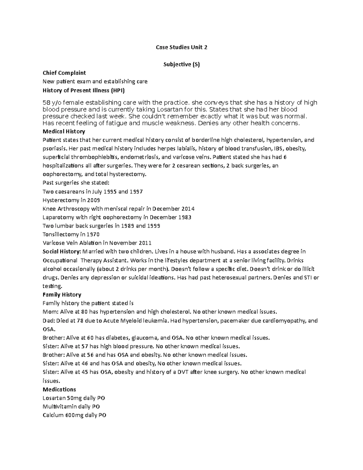 Week 8 reflection PE - I. Reflection on Learning Apply all required ...