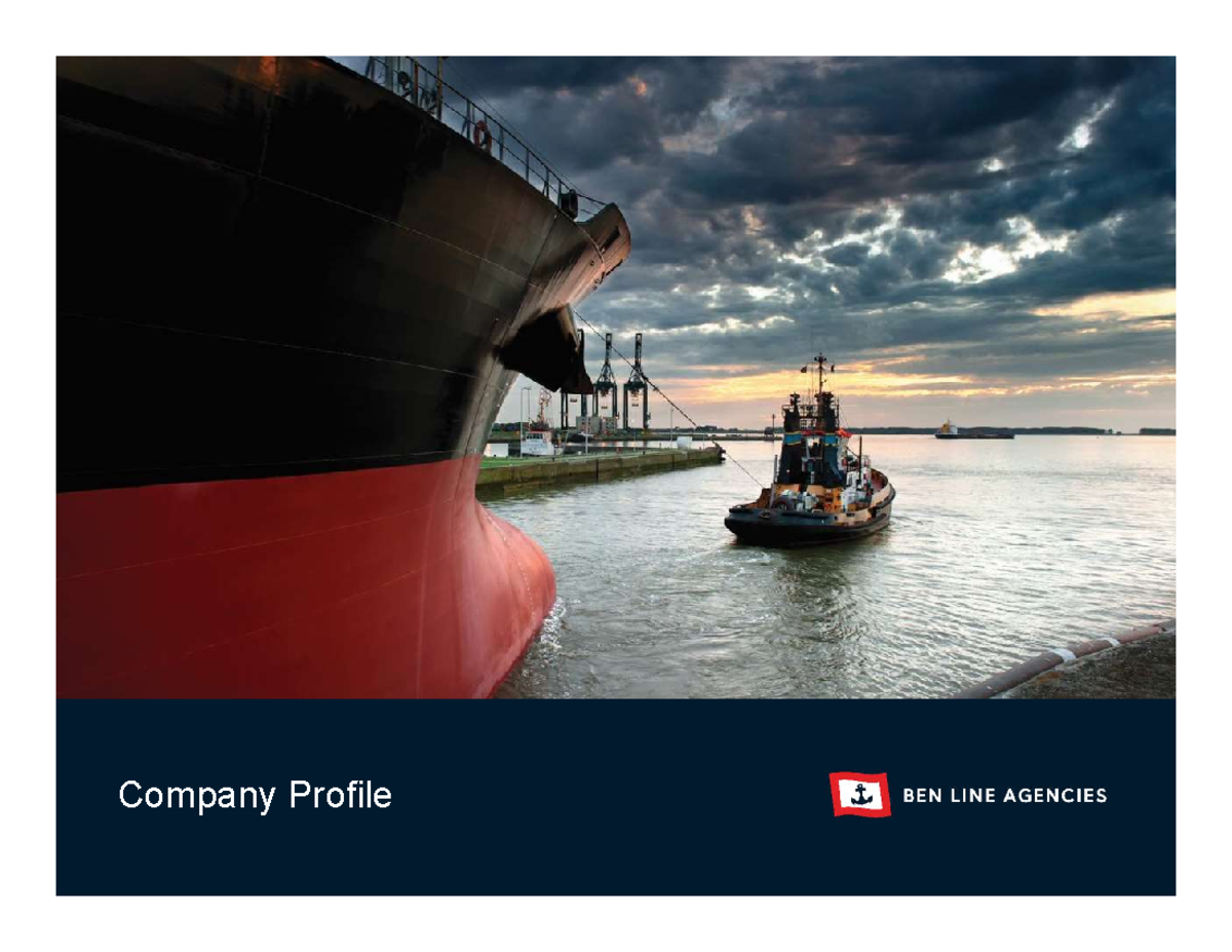 Ben Line Agencies - Profile - Company Profile History 1800’s Ben Line ...