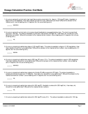 Video case study ATI Homework Week 1 Comfort Interventions for ...