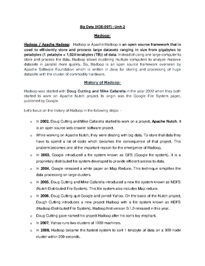 Big Data Analytics - Module 4 - UNIT IV - STREAM MEMORY Introduction to Streams Concepts ñ ...