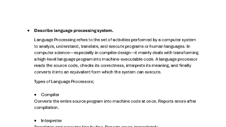 Language Processing System Overview: Types, Phases, and Techniques ...