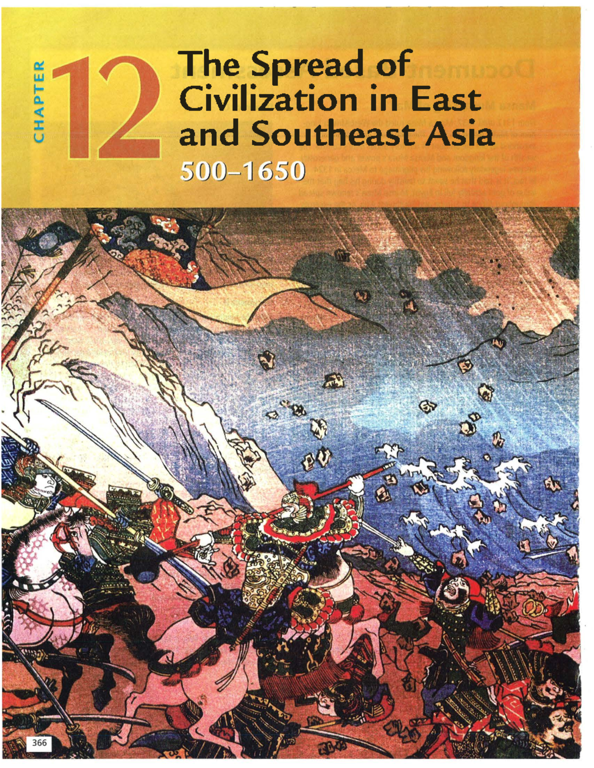 World History Chapter 12 OCR - The Spread of Civilization in East and ...