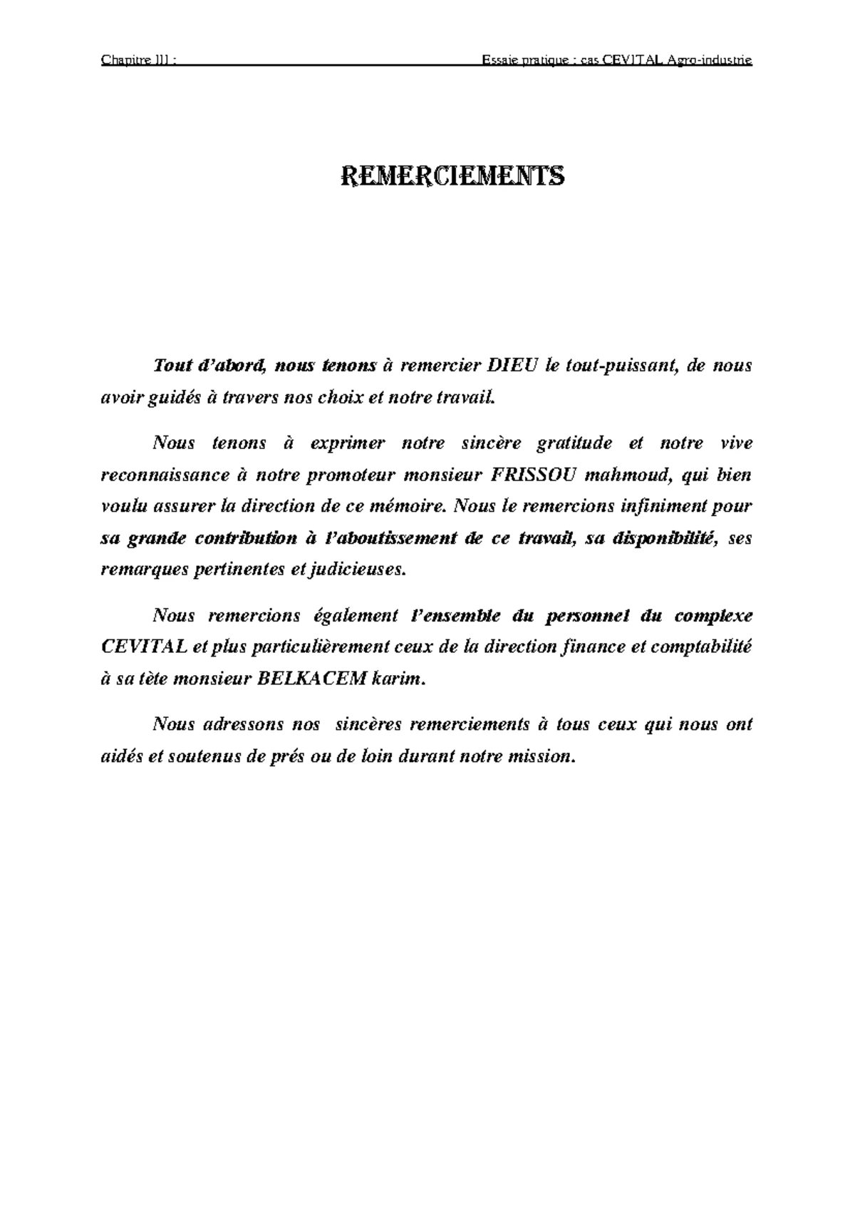 PFE L'audit et controle interne - Rapport de stage d’Expertise Comptable Tous ce qui concerne ...