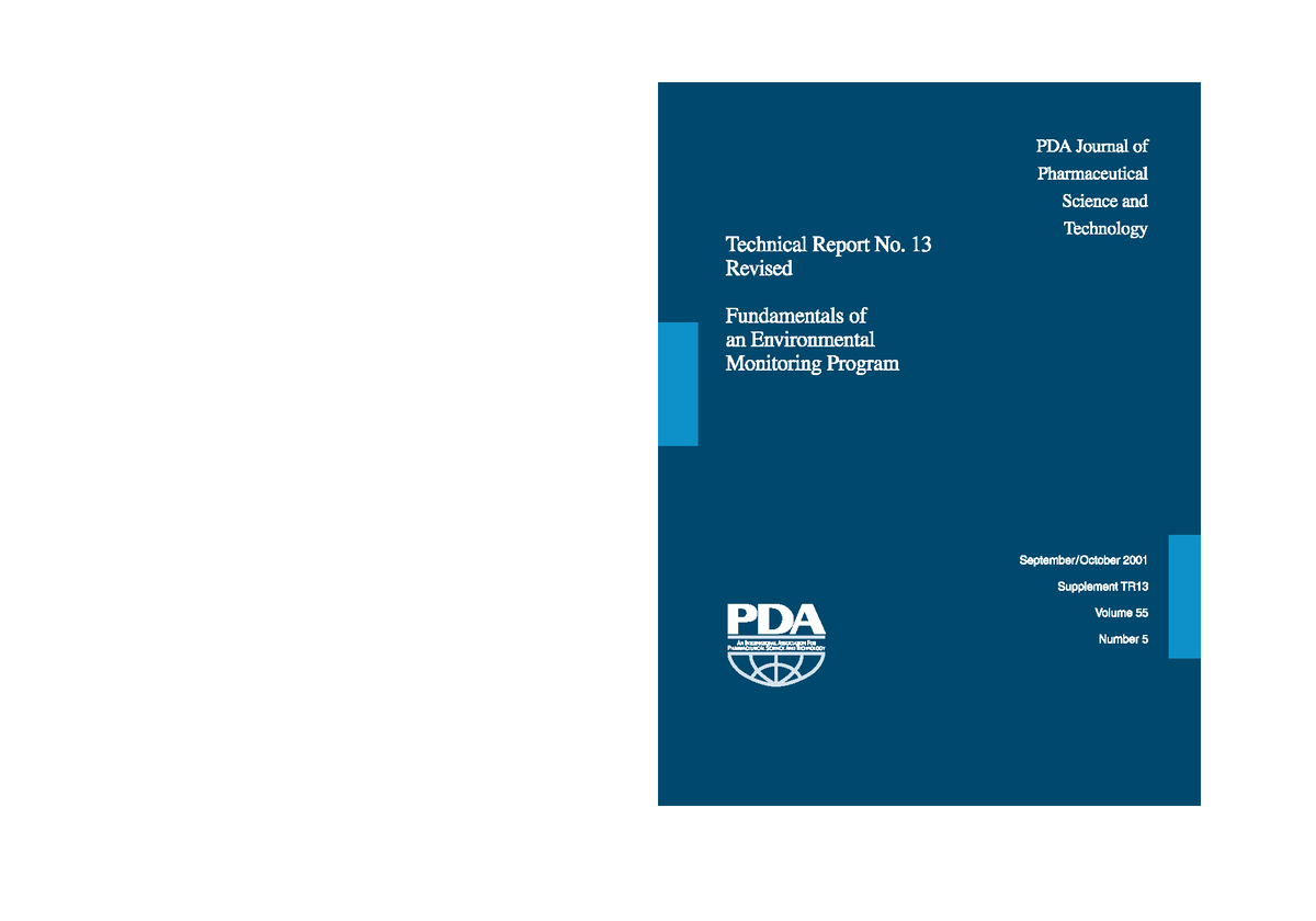 PDA TR 13 Revised Fundamentals of an Environmental Monitoring Program ...