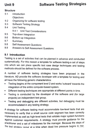 Software Engineering - Case Study - Unit 10 Case Study Structure 10 ...